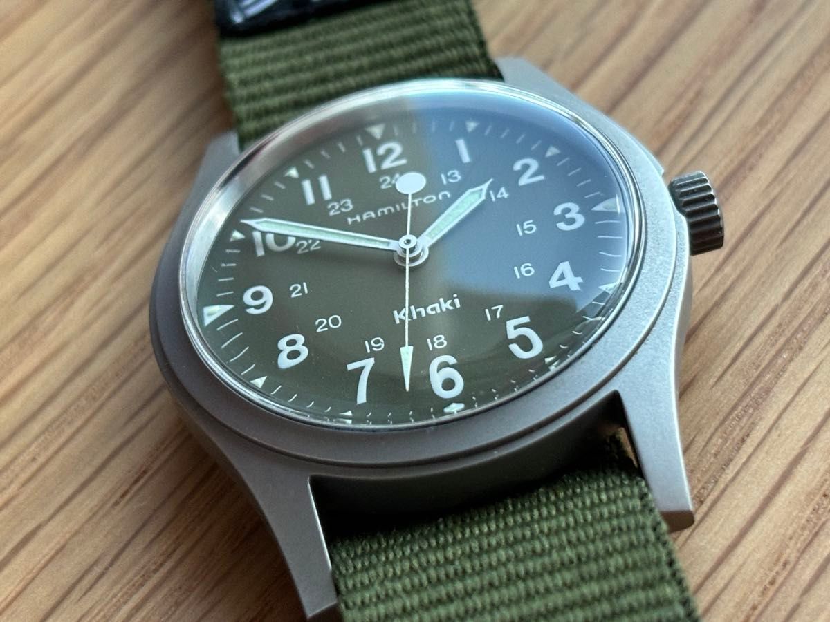 33mm Hamilton Khaki ハミルトン カーキ 9415A 手巻き 腕時計 33mm Hamilton Khaki ハミルトン カーキ 9415A 手巻き 腕時計