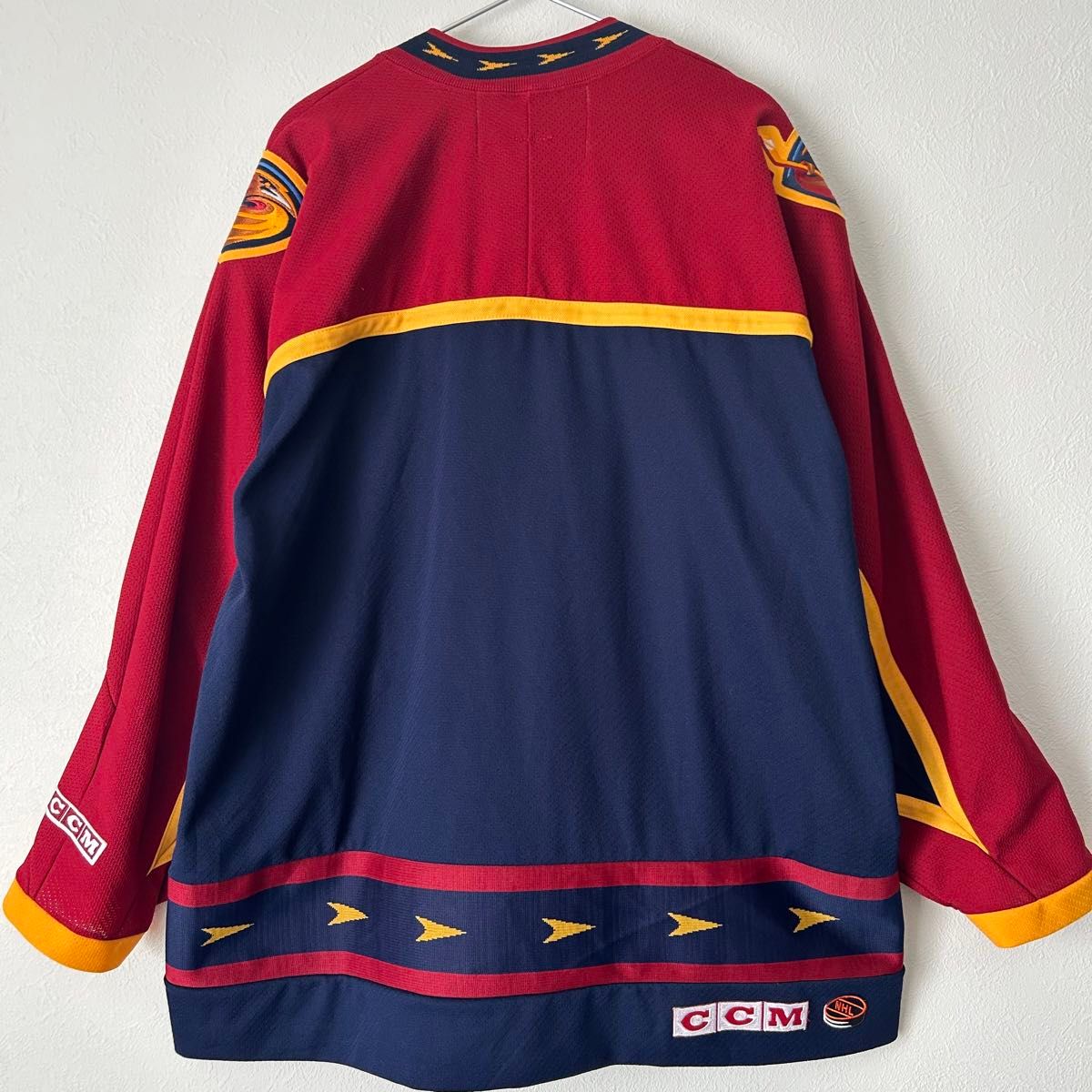 NHL×CCM】未使用/美品 スラッシャーズホッケーユニフォーム NHL×CCM】未使用/美品 スラッシャーズホッケーユニフォーム
