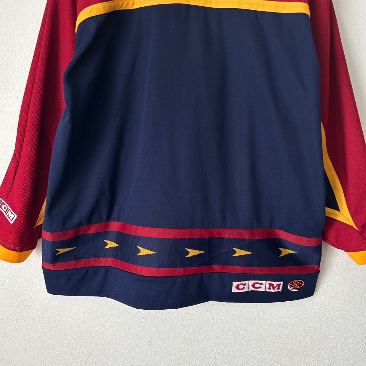 NHL×CCM】未使用/美品 スラッシャーズホッケーユニフォーム NHL×CCM】未使用/美品 スラッシャーズホッケーユニフォーム