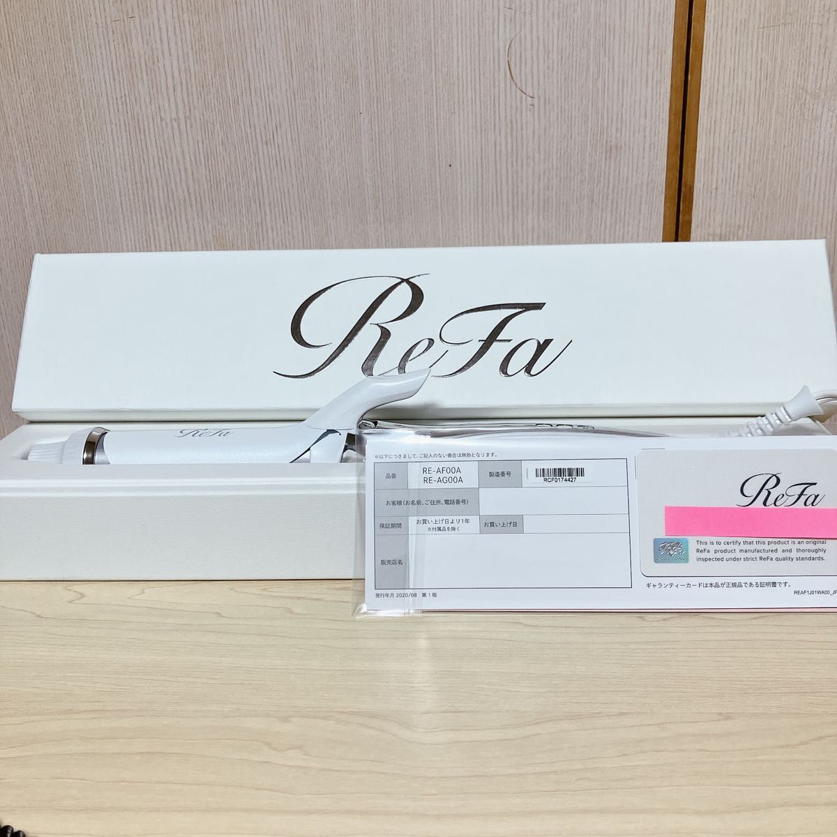 未使用品 ReFa リファ ビューテックカールアイロン RE-AF00A 未使用品 ReFa リファ ビューテックカールアイロン RE-AF00A