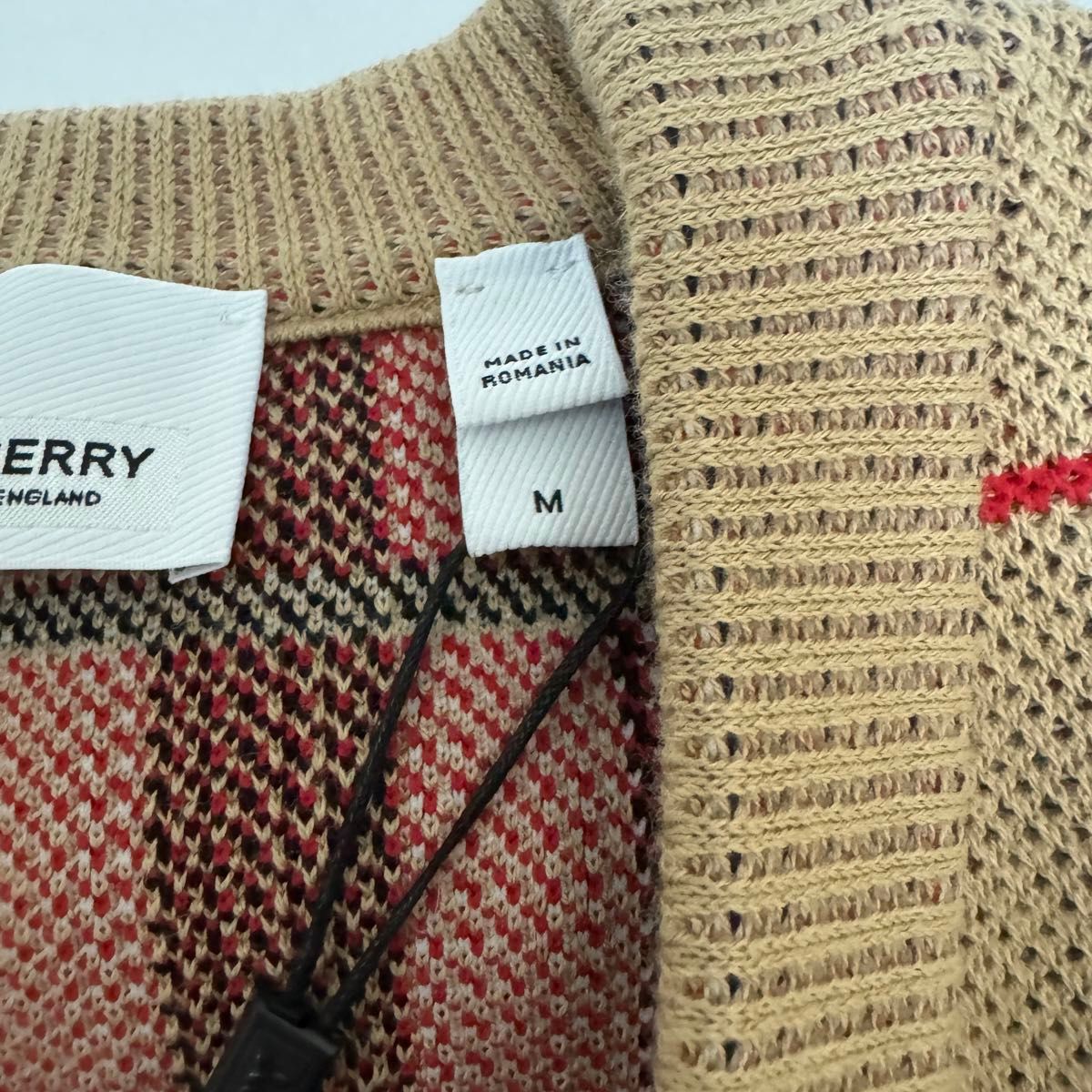 タグ付き新品 Burberry ヴィンテージチェック カーディガン タグ付き新品 Burberry ヴィンテージチェック カーディガン
