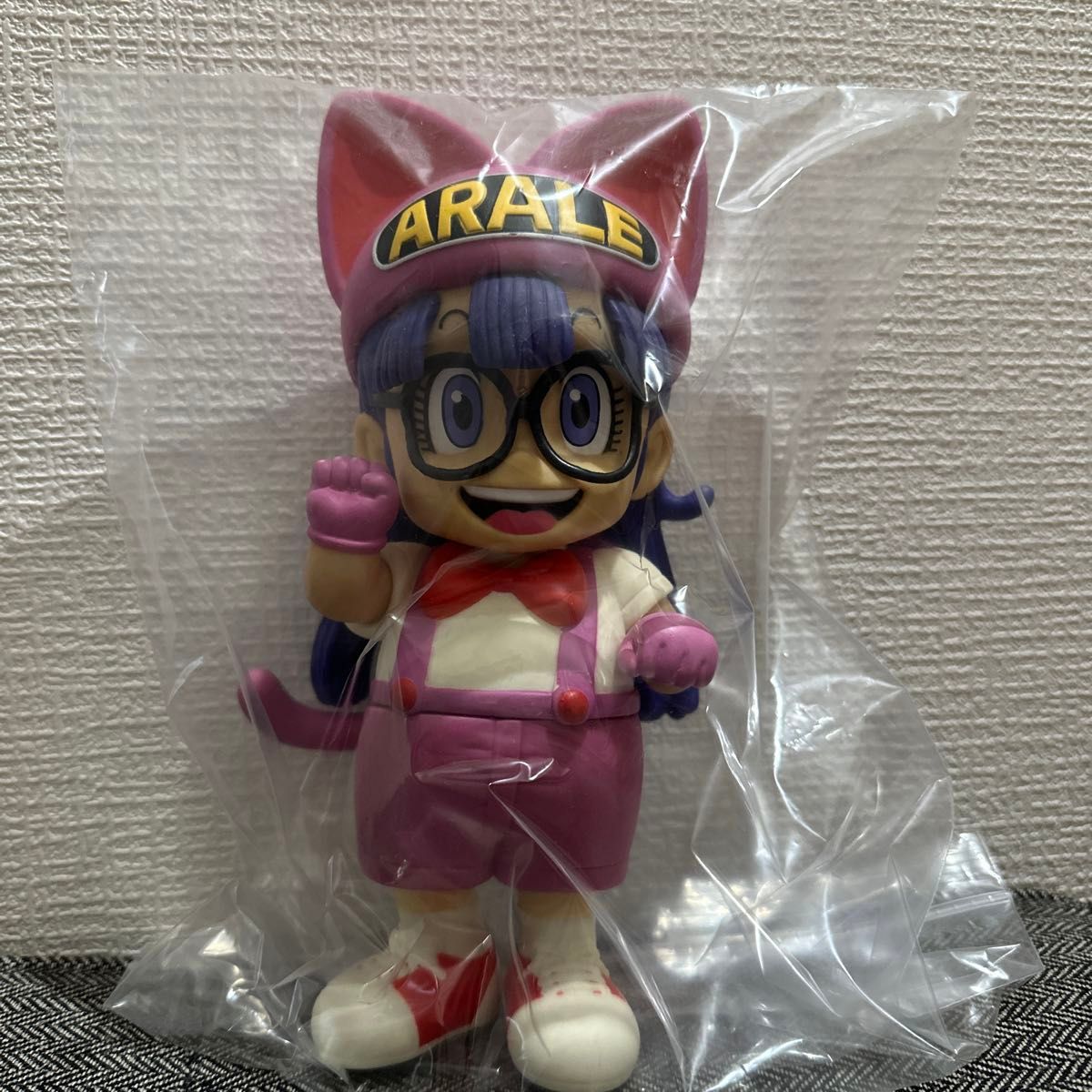 則巻アラレ んちゃVer 猫耳帽のアラレちゃん フィギュア ピンク 則巻アラレ んちゃVer 猫耳帽のアラレちゃん フィギュア ピンク