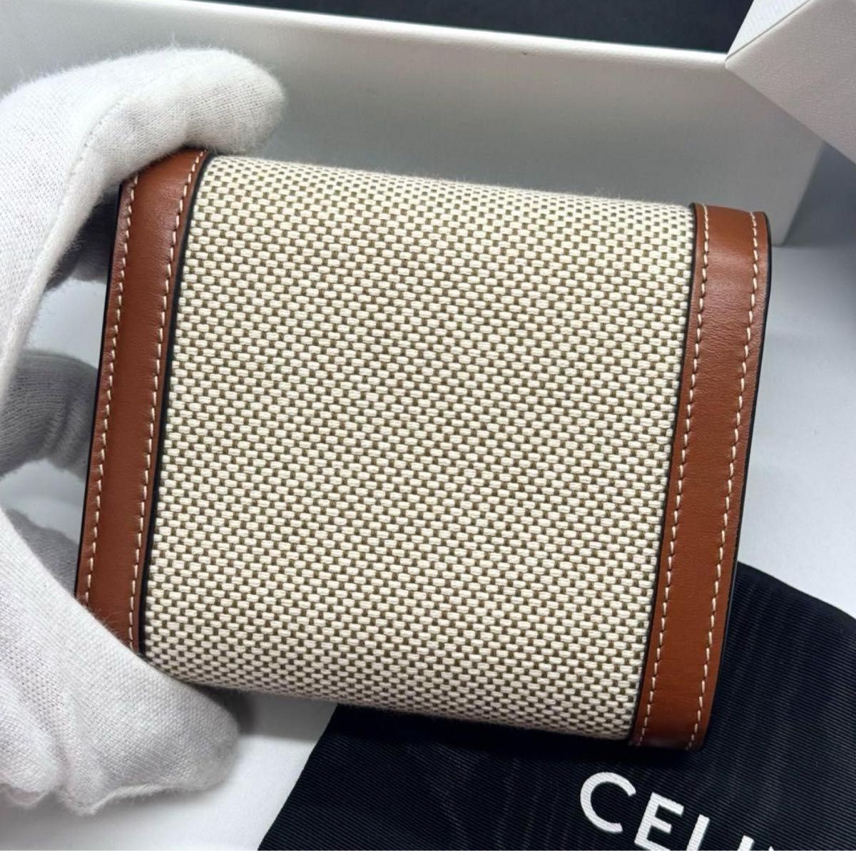 確実正規品 セリーヌ 三つ折り財布 スモールウォレット 金具 確実正規品 セリーヌ 三つ折り財布 スモールウォレット 金具