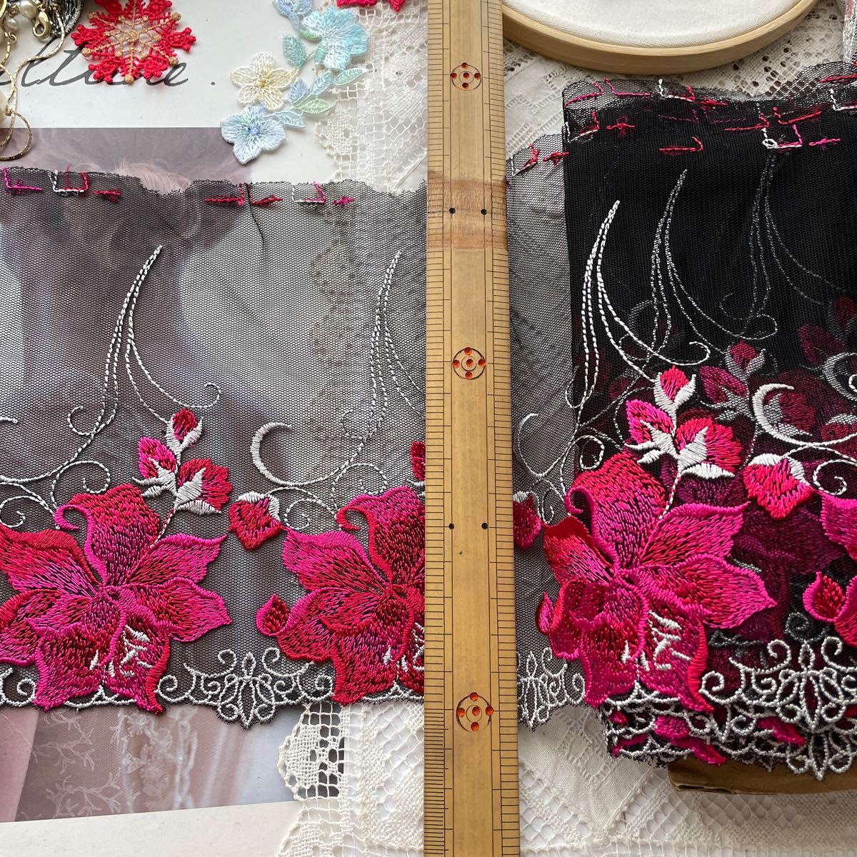 Yahoo!オークション - 1m チュールレース D1-5