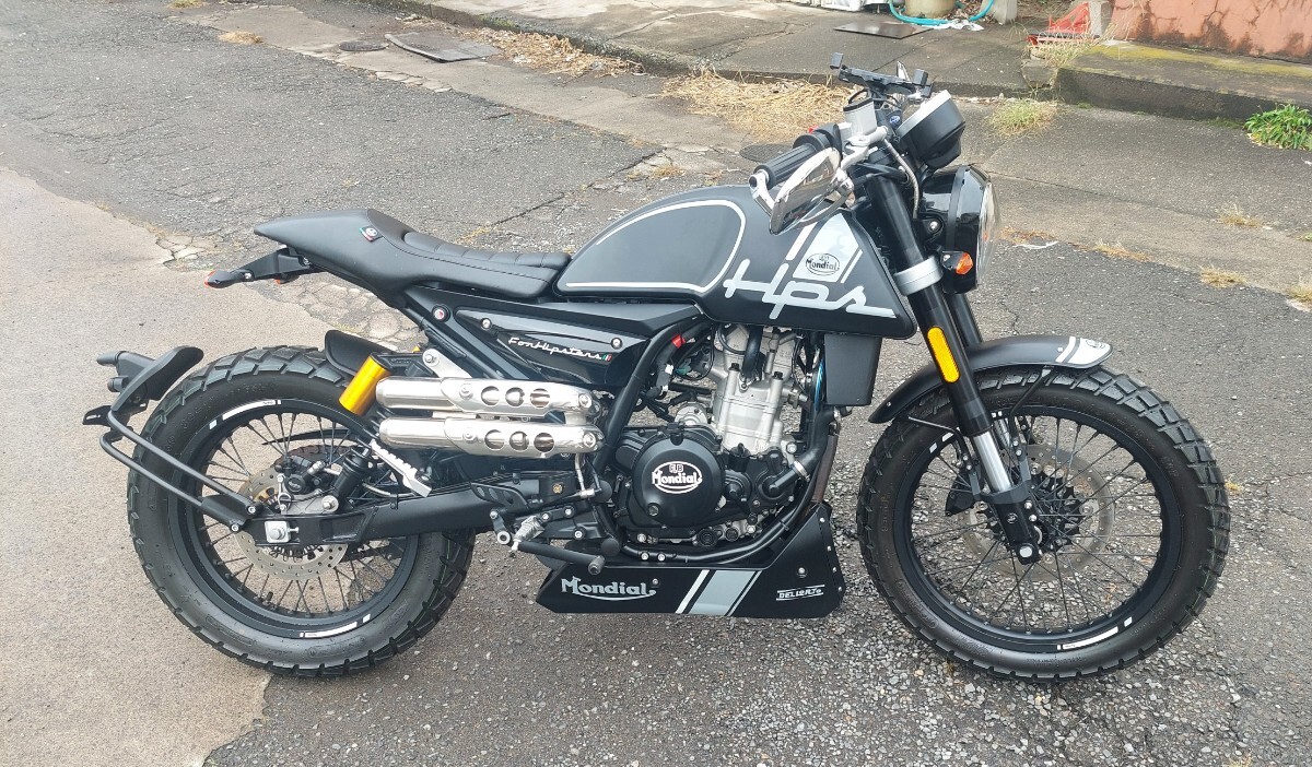 Yahoo!オークション - FBモンディアル HPS300 250cc 走行距離1 320キロ...