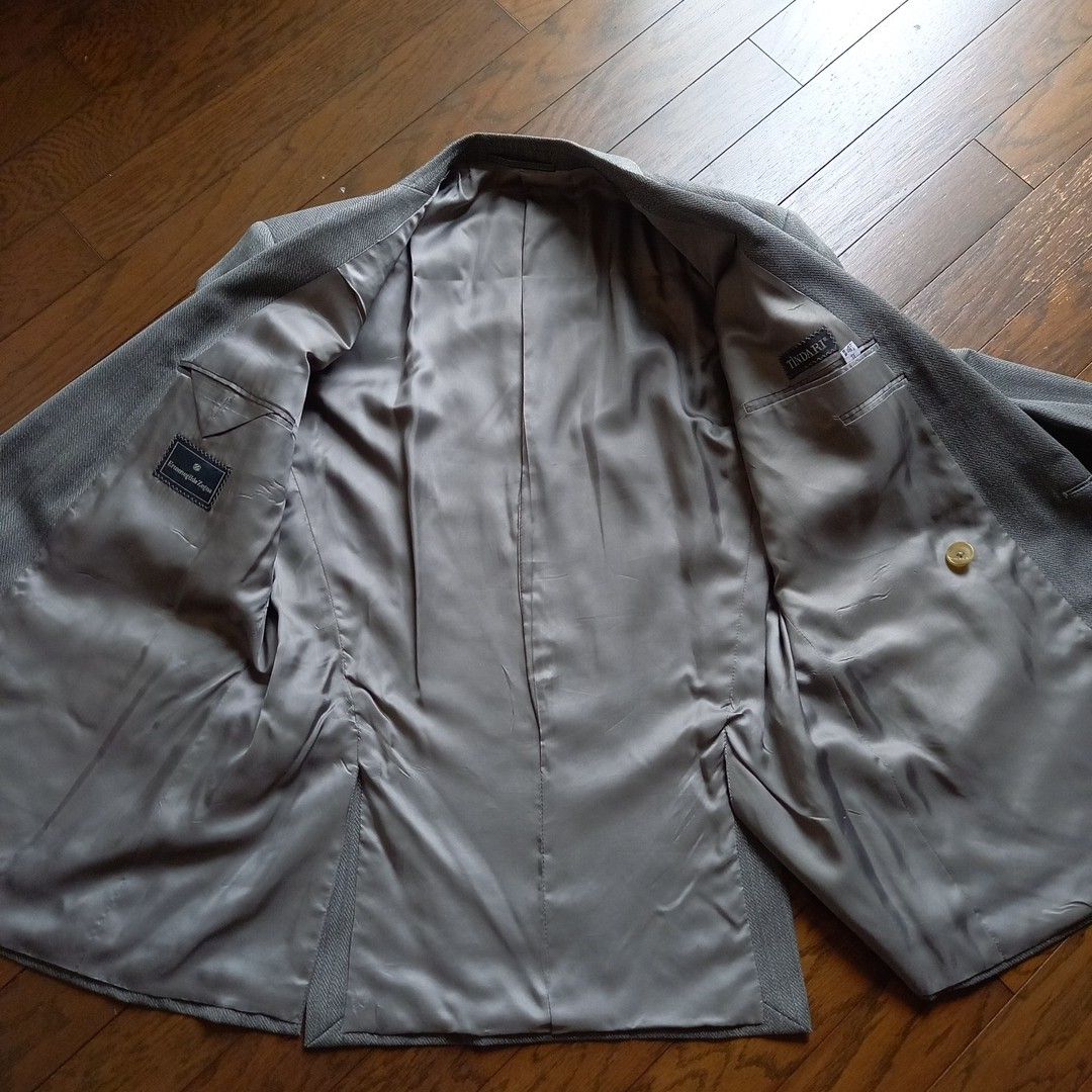 Ermenegildo Zegna スーツ ダブル イタリア製 ウール100 Ermenegildo Zegna スーツ ダブル イタリア製 ウール100