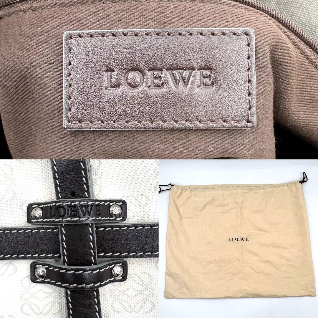 Yahoo!オークション - 《良品》LOEWE ロエベ リピートアナグラム レザ...