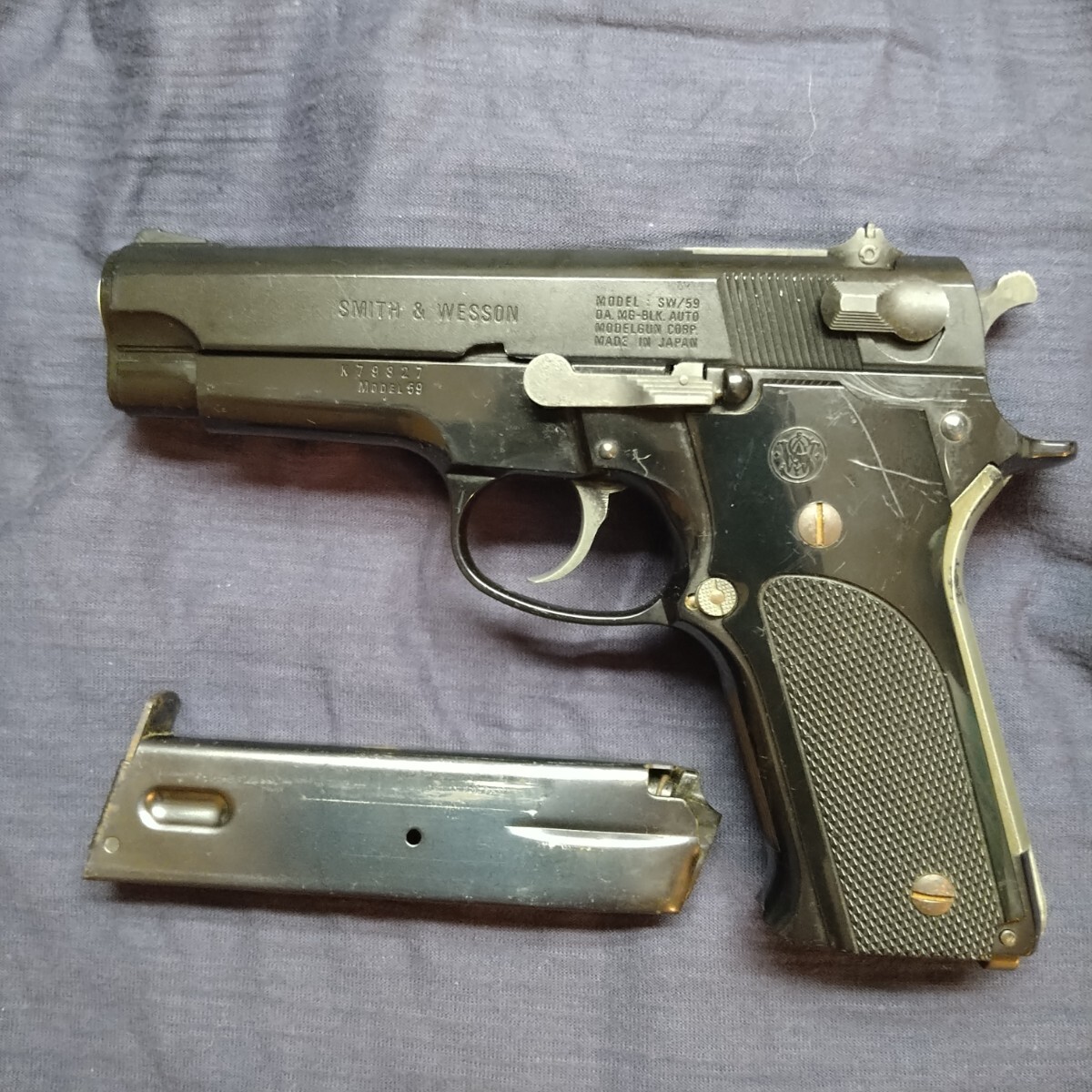 Yahoo!オークション - MGC S&W M59モデルガン