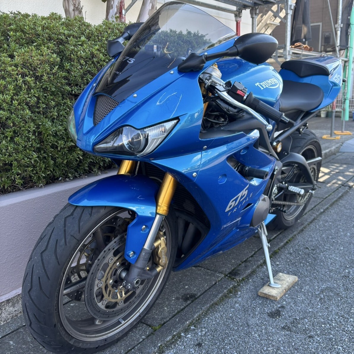 Yahoo!オークション - 1円スタート トライアンフ デイトナ675 2008年 ...