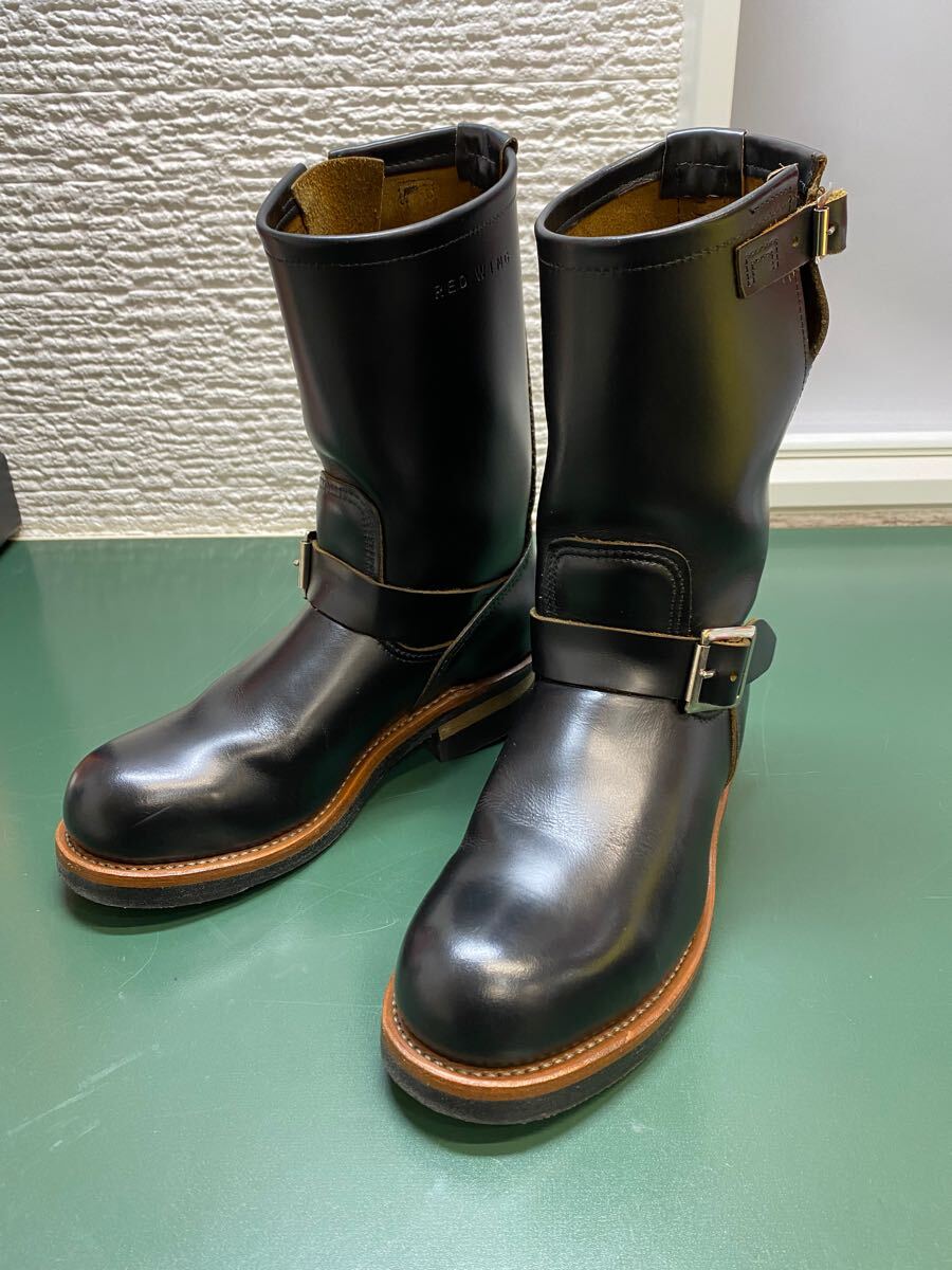 Yahoo!オークション - 美品 レッドウィング 9268 エンジニアブーツ7D ...