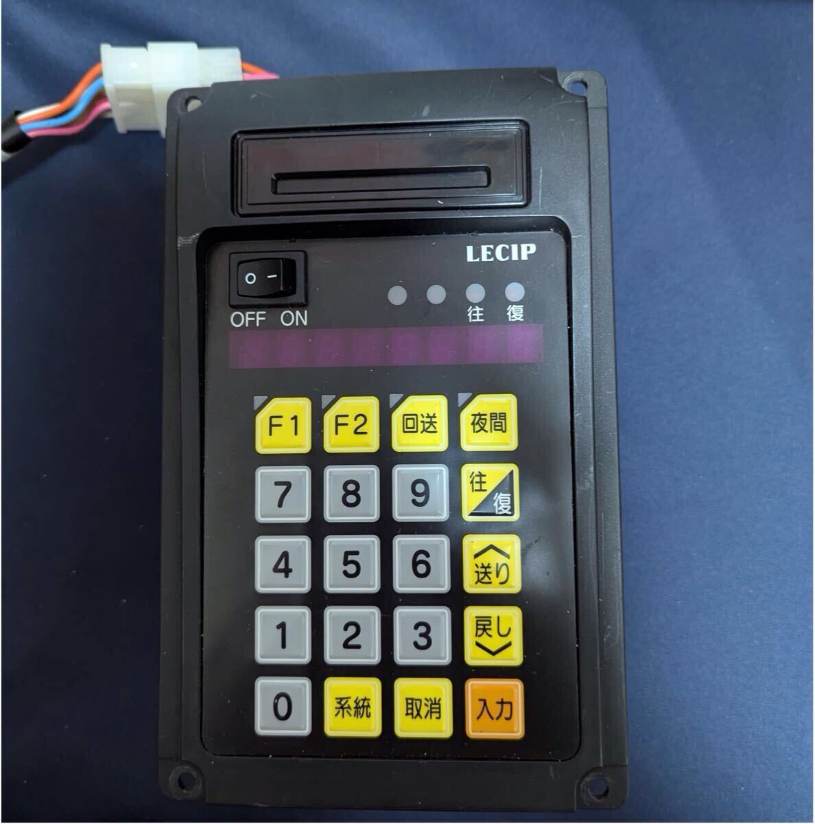 Yahoo!オークション - LECIP(レシップ) LED行先表示器 操作盤(注入式)
