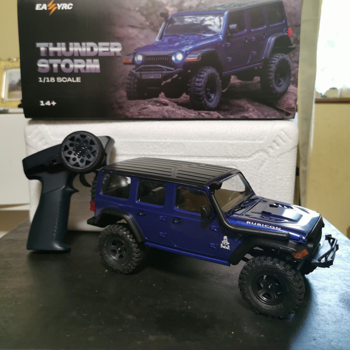 Yahoo!オークション - FMS EASY RC THUNDETSTORM 1/18RTR中古3回使用