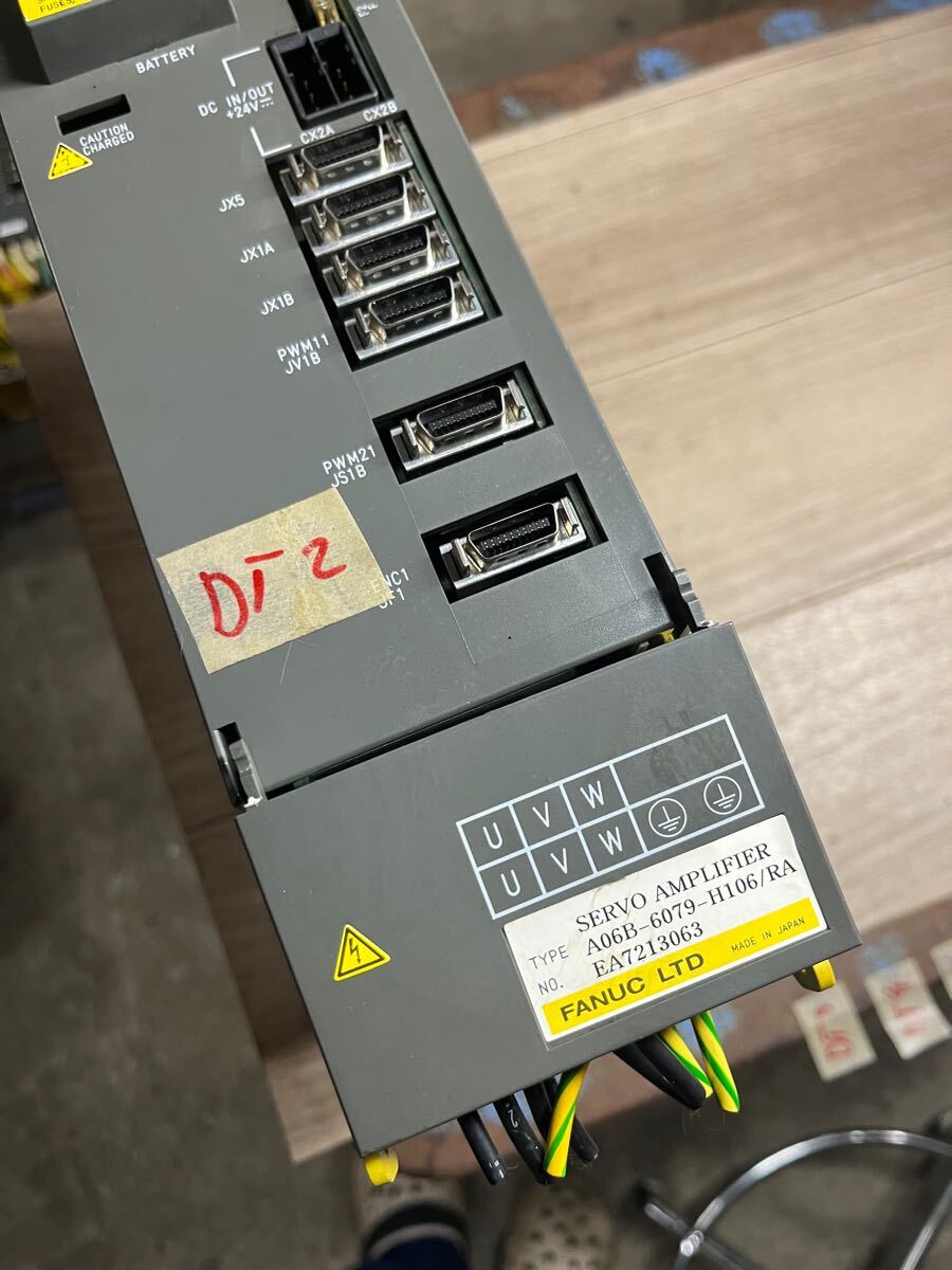 Yahoo!オークション - DT2 ファナック FANUC SERVO AMPLIFIER A06B-607...