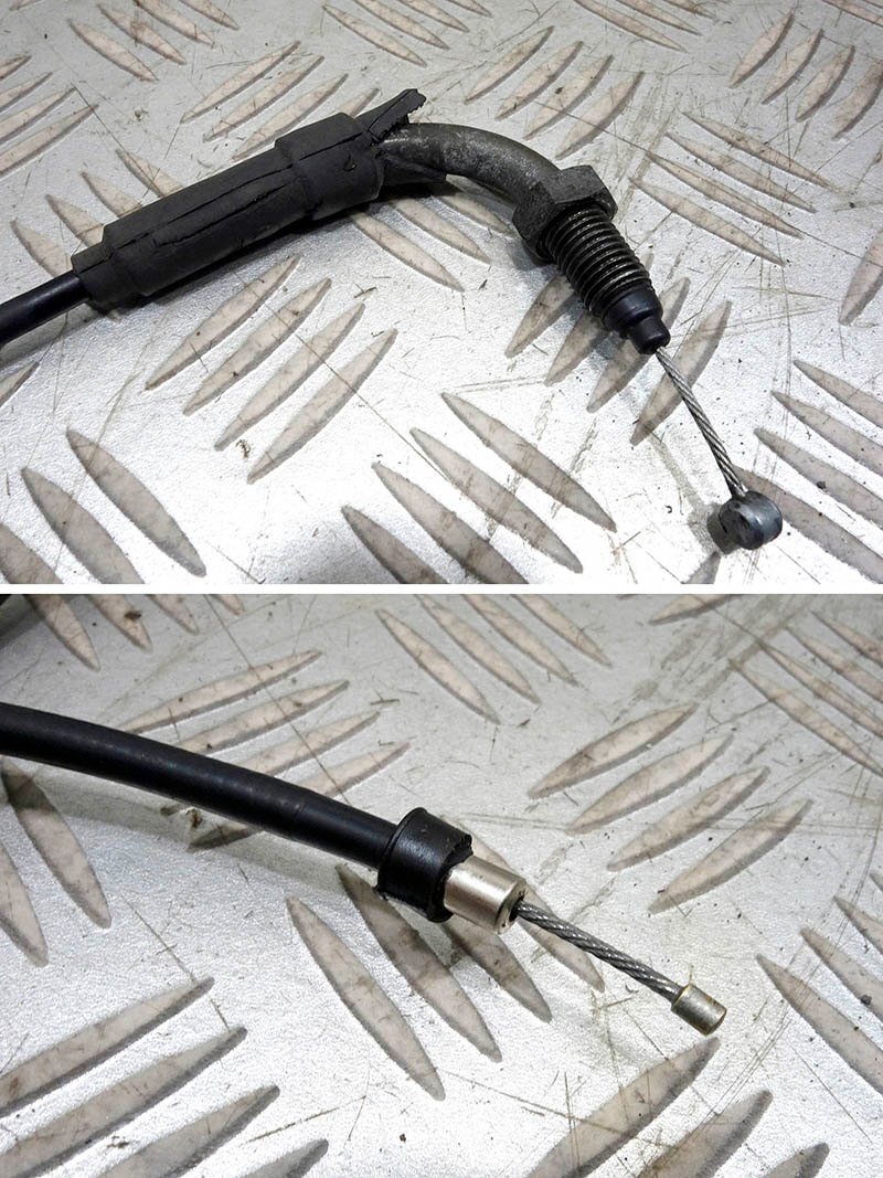 Yahoo!オークション - スーパーカブ90 HA02 ワイヤー/ケーブル4点セッ...