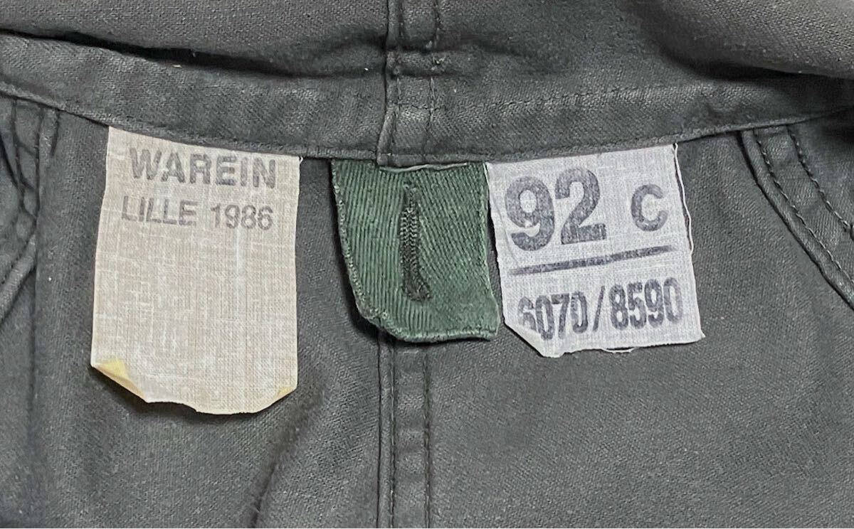 Yahoo!オークション - 名作 フランス軍 実用 モッズコート 92C フィー...