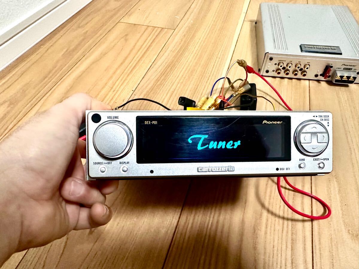 Carozzeria DEX-P01 + DEQ-P01! amplifier less high-end audio!: Real Yahoo auction salling