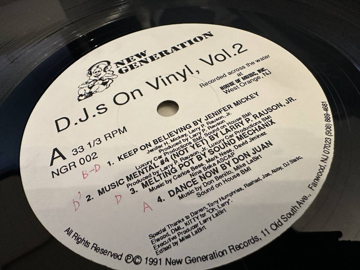 Yahoo!オークション - 12” D.J.s On Vinyl Vol. 2 / ハウス・クラシッ...