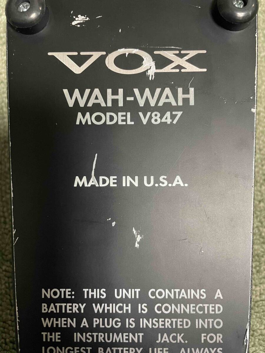Yahoo!オークション - VOX V847 USA製 トゥルーバイパス仕様