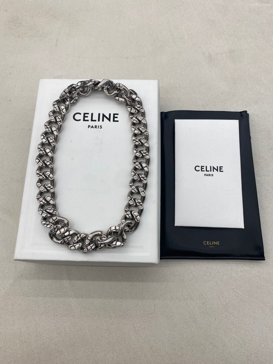Yahoo!オークション - 美品 正規 21SS CELINE セリーヌ アニマル ネッ...