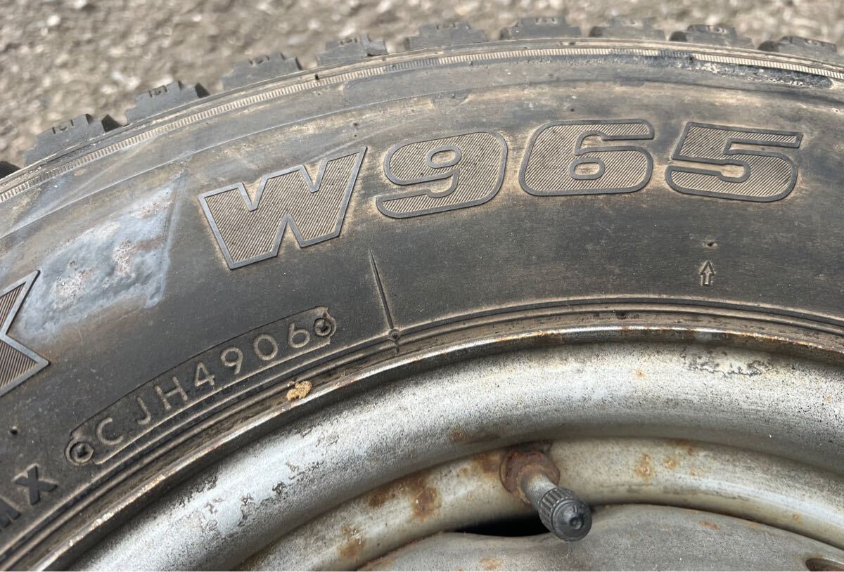 Yahoo!オークション - 215/65R15 15 6J 139.7 スチールホイール BS W96...
