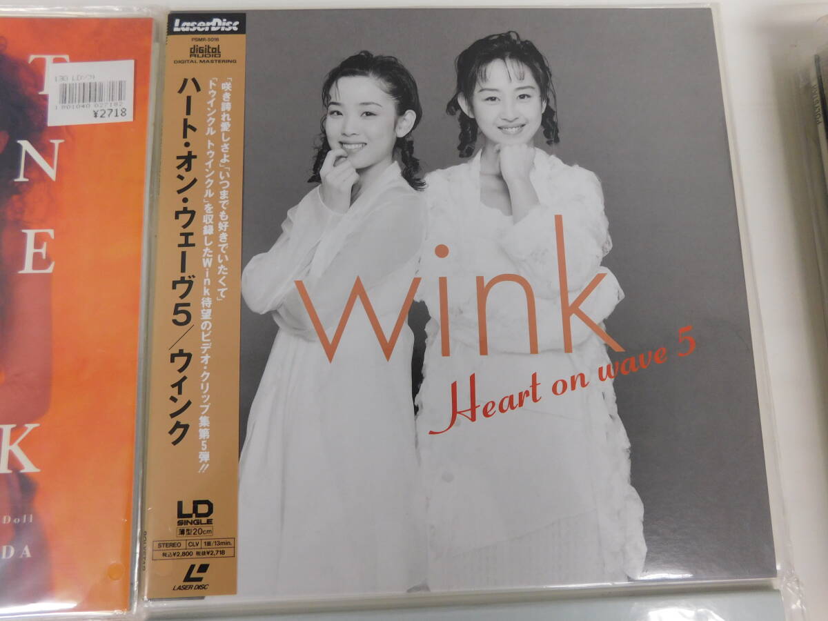 Yahoo!オークション - wink CD LD カセットテープ おまとめ ハート・オ...