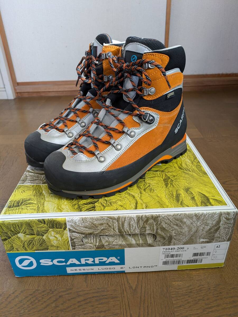 Yahoo!オークション - スカルパ（SCARPA）TRIOLET PRO GTX 色オ...