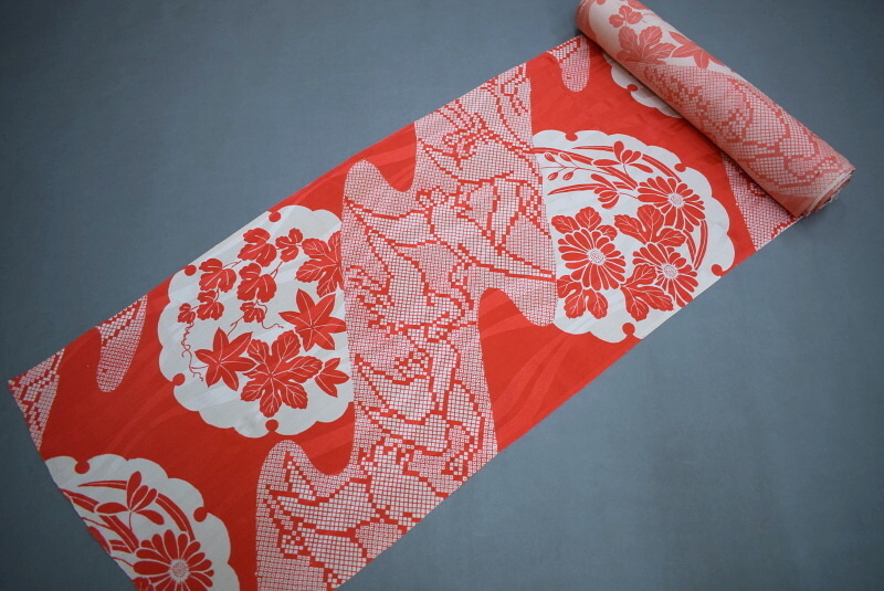 Yahoo!オークション - 【凛々】19K 中古品 レトロ 正絹 錦紗 長襦袢 洗...