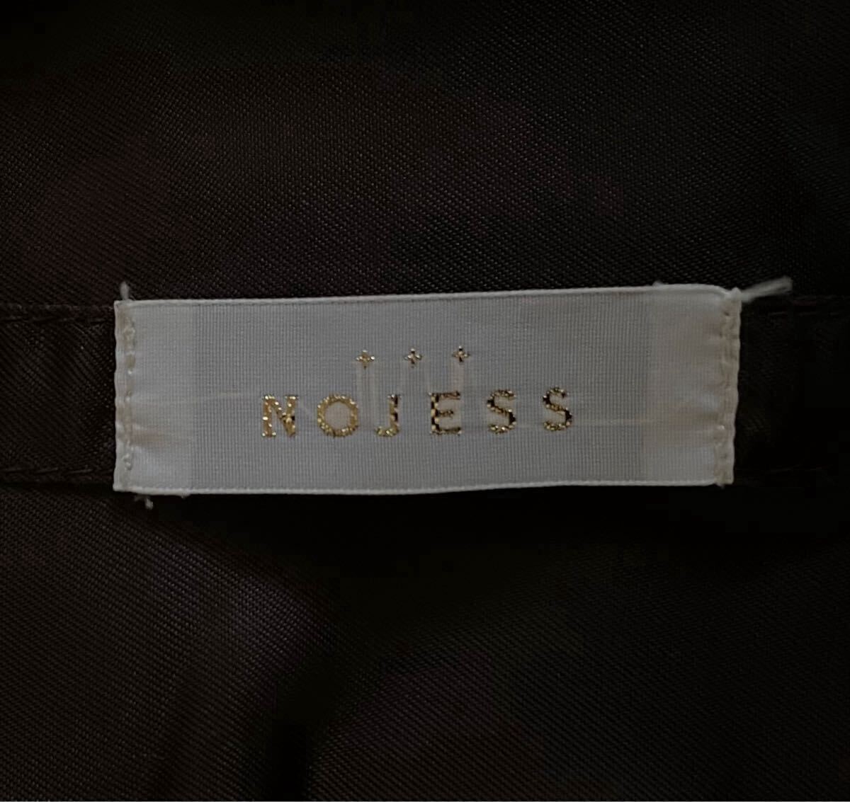 Yahoo!オークション - nojess 刺繍 マフラー ティペット ファー 花柄 ...