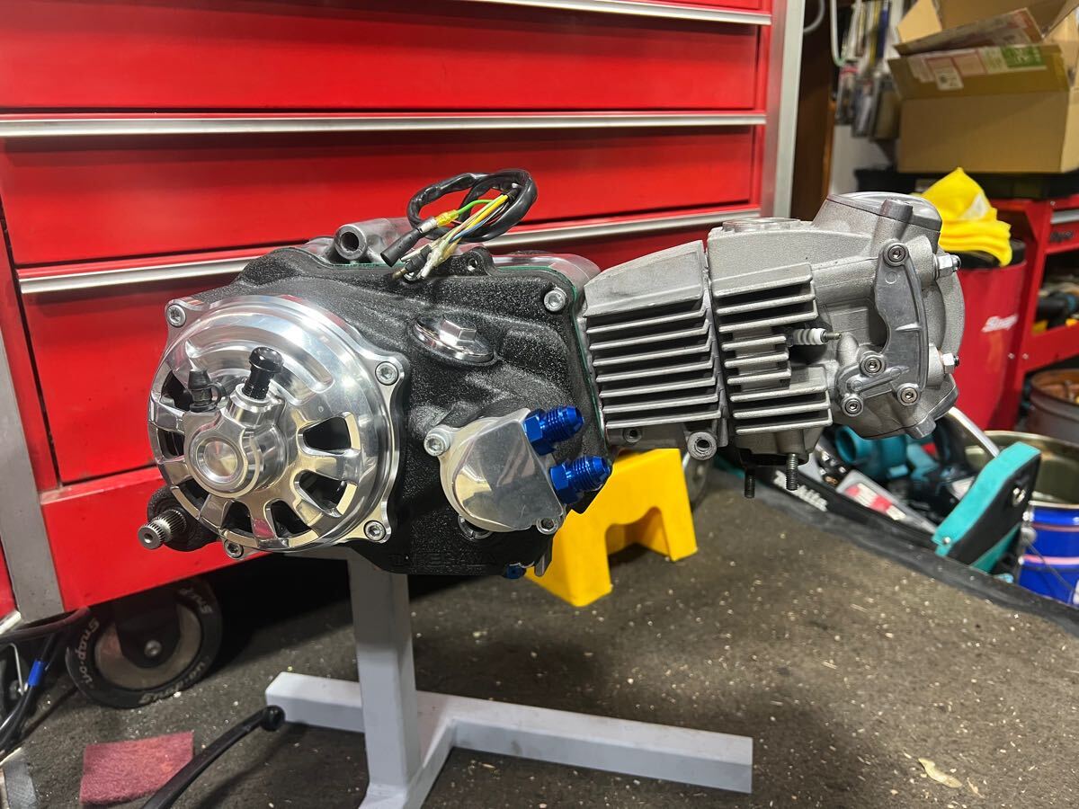 Yahoo!オークション - 武川製 4vフルチューンエンジン 106cc 乾式クラ...