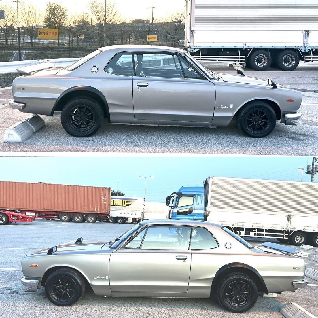 Yahoo!オークション - 昭和46年式 日産 KGC10スカイライン2000GT GT-R...