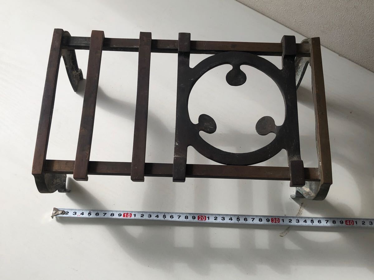 Yahoo!オークション - 真鍮銅製 五徳 瓶掛 長火鉢五徳