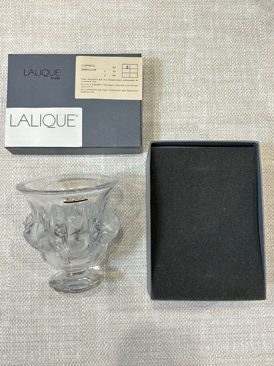長期保管品 ラリック LALIQUE PARIS 花瓶 フラワーベース ダンピエール クリスタル CRYSTAL(クリスタルガラス)｜売買されたオークション情報、yahooの商品情報を ...