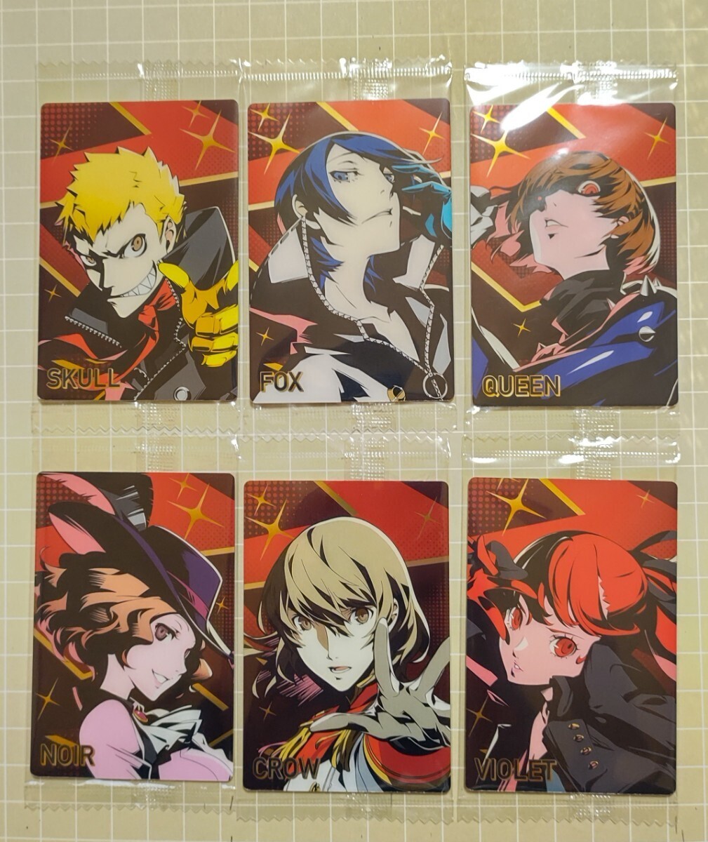 Yahoo!オークション - ペルソナシリーズ ウエハース-P3R＆P5R- P5R キ...