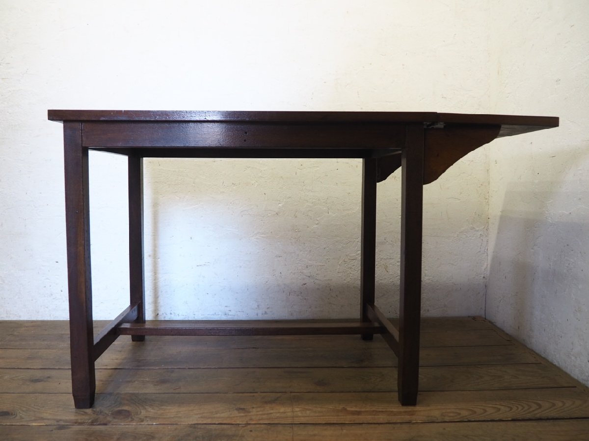 Yahoo!オークション - タS0017 天板最大W121cm×D60 5cm レトロな古い...