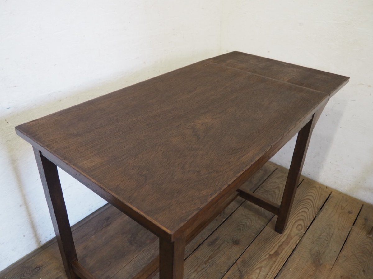 Yahoo!オークション - タS0017 天板最大W121cm×D60 5cm レトロな古い...