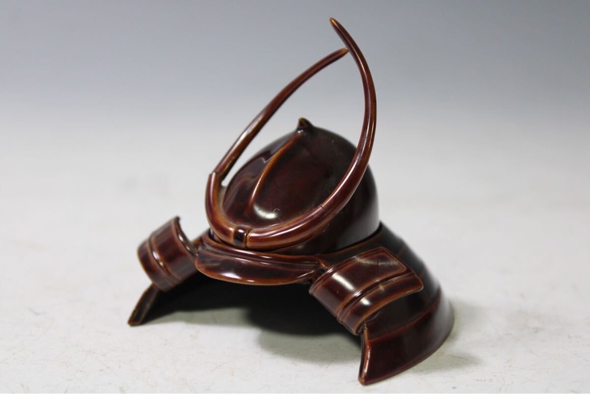 Yahoo!オークション - 【英】B254 時代 兜香合 日本美術 中国 朝鮮 蓋...