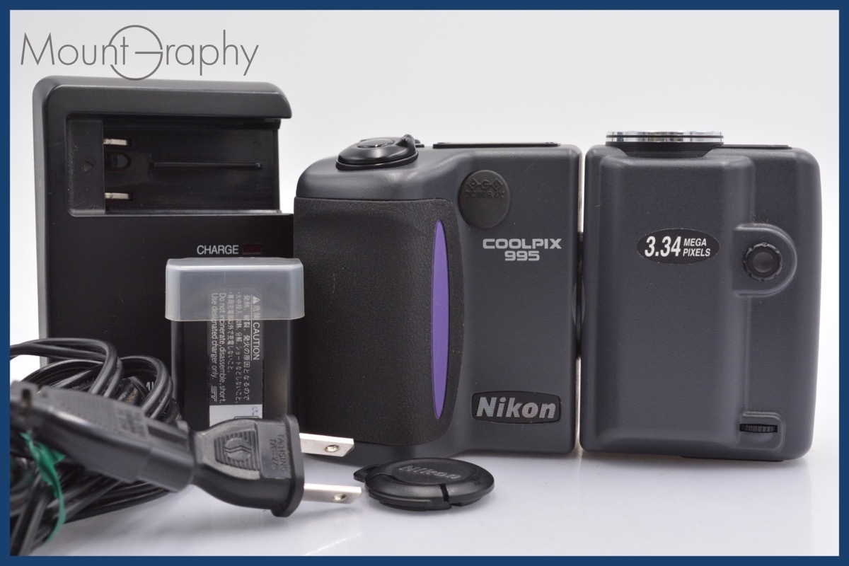 Yahoo!オークション - 極上美品 ニコン Nikon COOLPIX E995 4x バッテ...