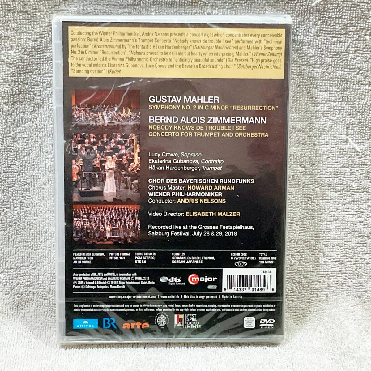 Yahoo!オークション - K897《新品・未開封》 GUSTAV MAHLER Symphony ...