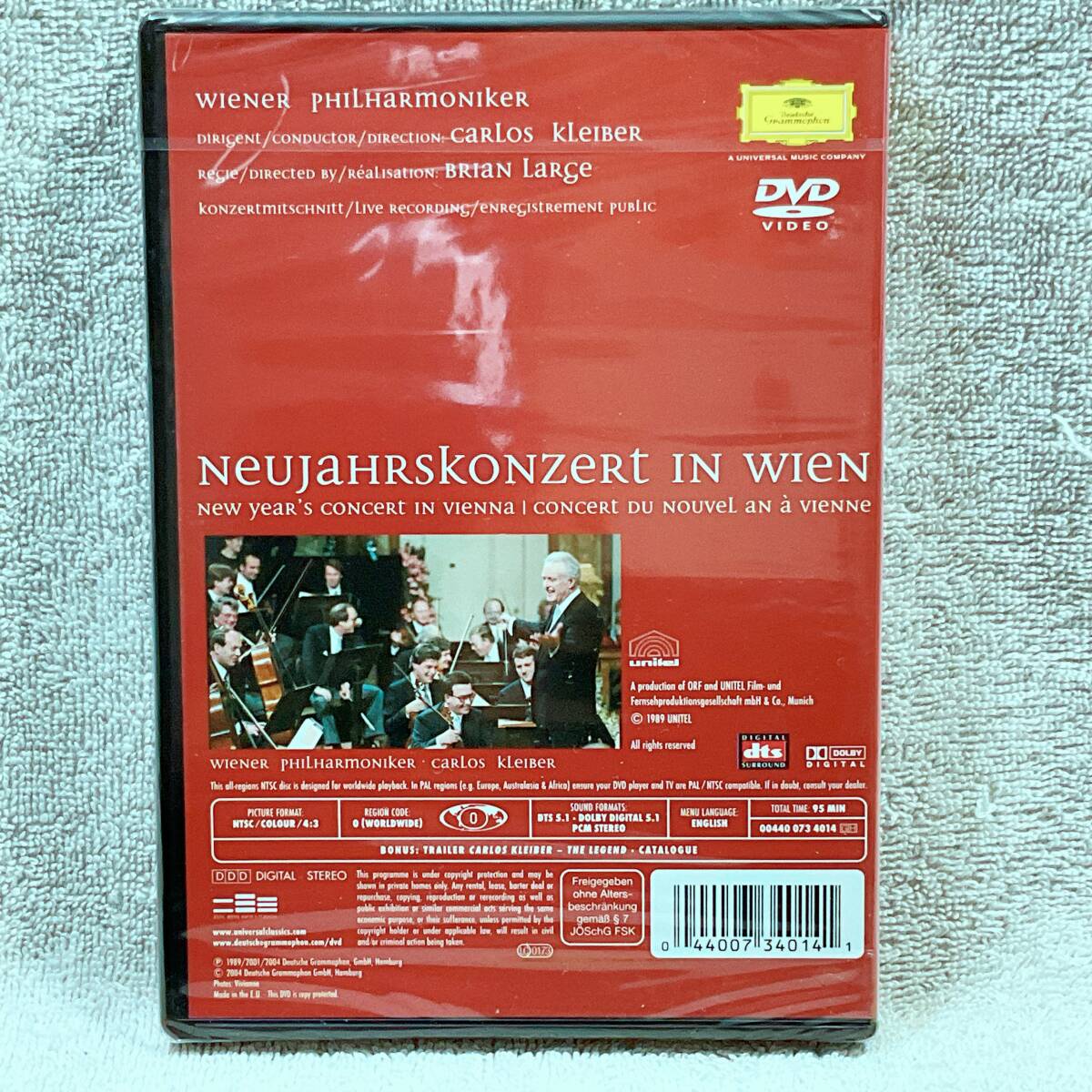 Yahoo!オークション - K900《未開封》 Carlos Kleiber New Year's Con...