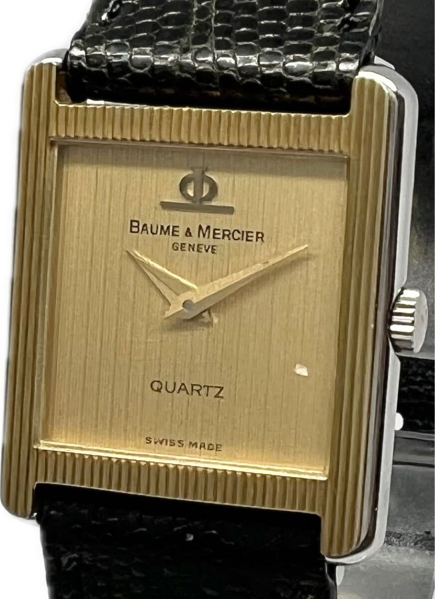 Yahoo!オークション - 1円〜 H 国際保証書付 ボーム＆メルシエ 4855.01...