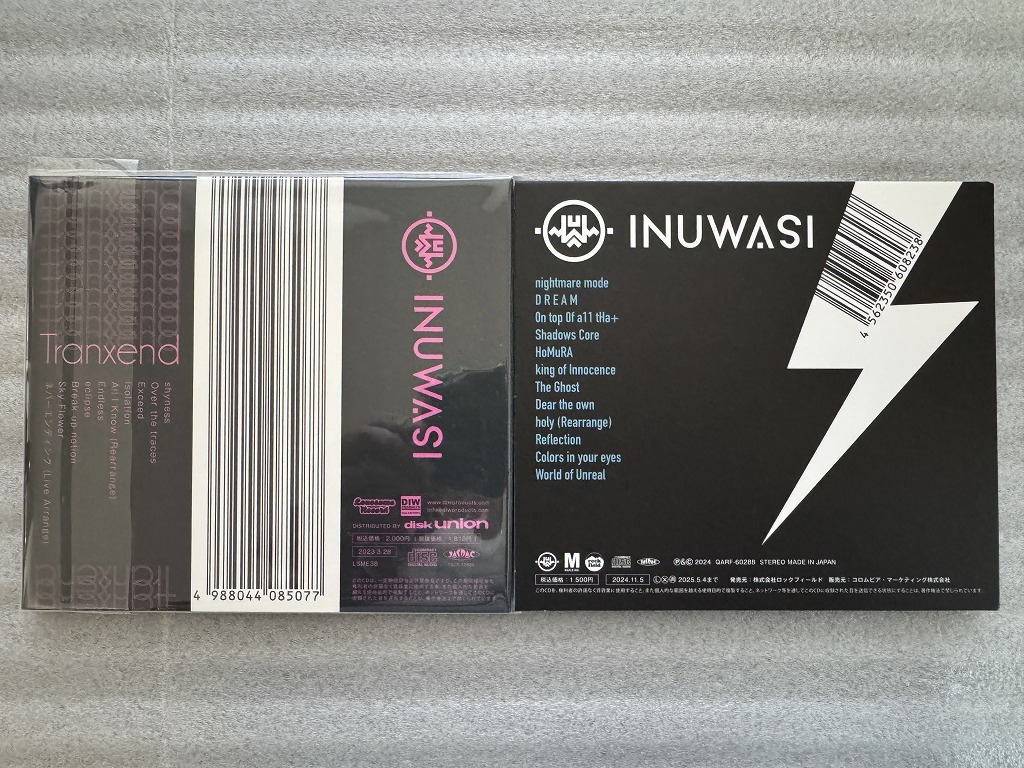 Yahoo!オークション - INUWASI CD 2枚セット 「RAPTOR IkAZuCHi」 「Tr...