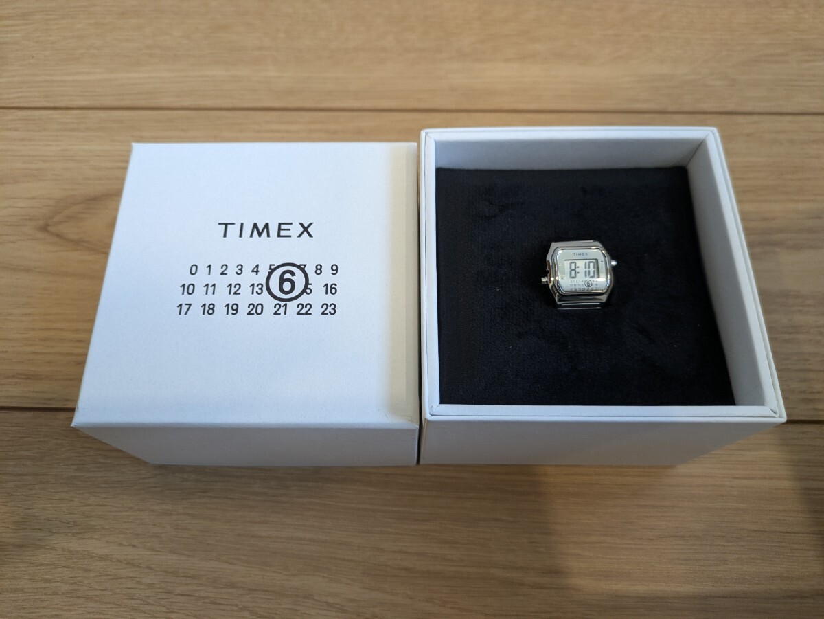 Yahoo!オークション - 新品 正規 TIMEX x MM6 Maison Margiela T80 Rin...