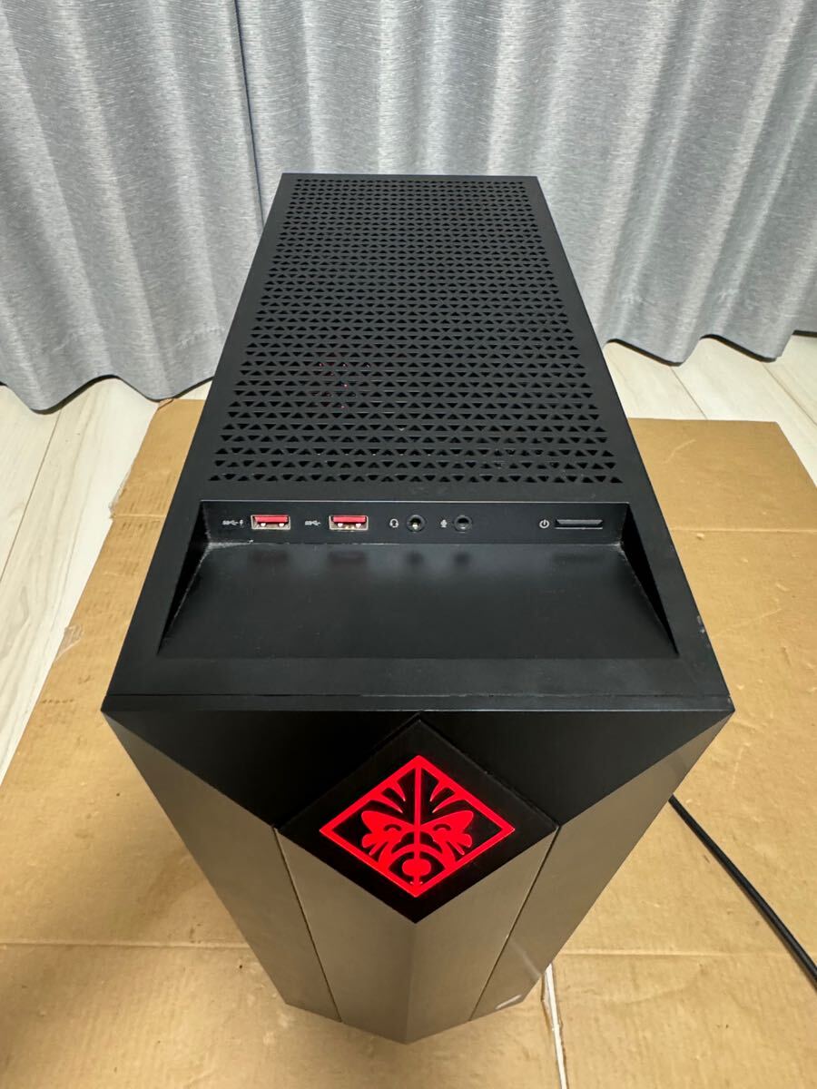 Yahoo!オークション - 中古美品 HP OMEN デスクトップパソコン TPC-W05...