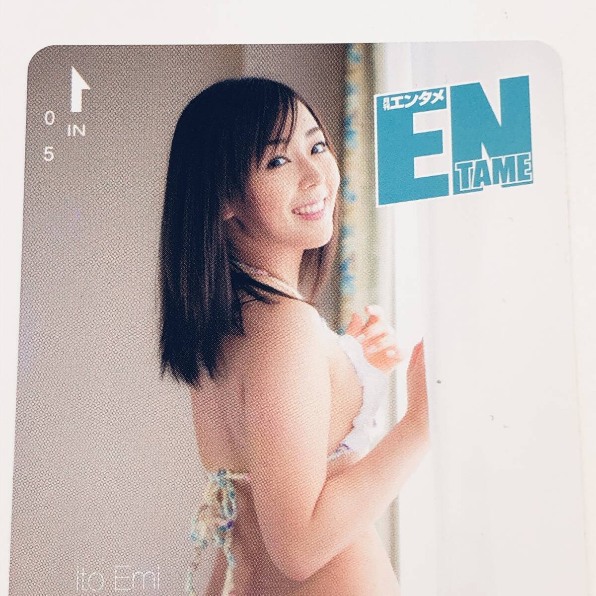 日本代購代標第一品牌【樂淘letao】－未使用 伊藤えみ クオカード 月刊 エンタメ ENTAME QUO