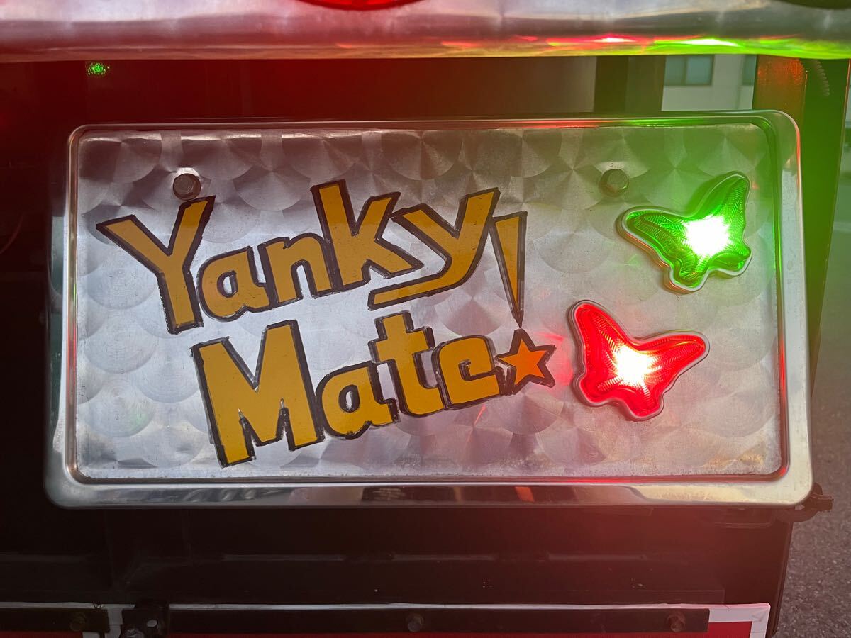 Yahoo!オークション - 大型ナンバー枠 蝶マーカー ホタル球 Yanky Mate