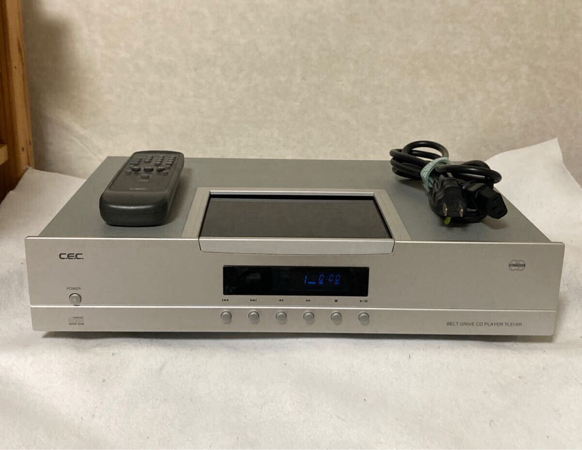 Yahoo!オークション - CEC TL51XR C.E.C. CDプレーヤー ベルトドライブ...