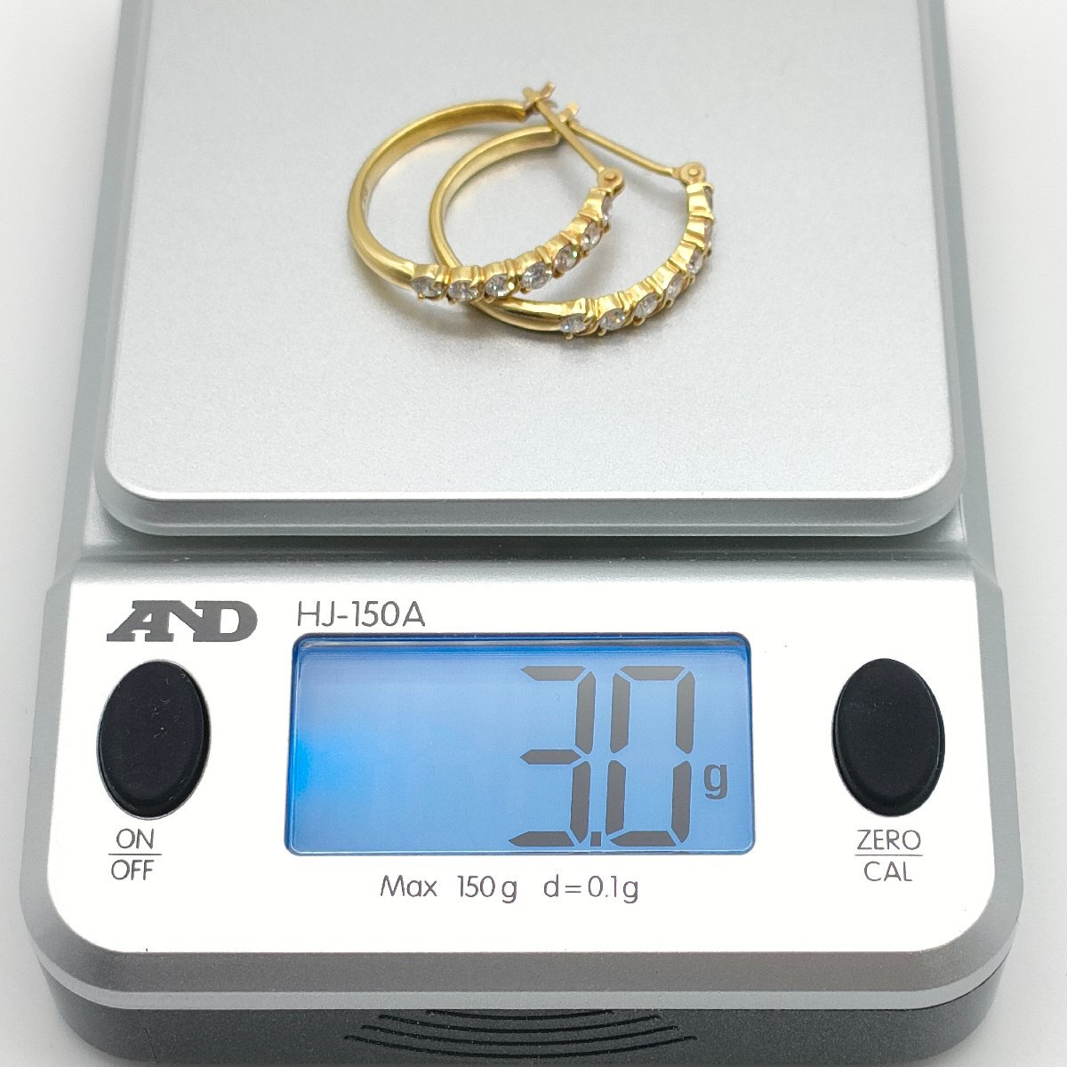 Yahoo!オークション - ダイヤモンド イヤリング ダイヤ イヤピース K18...