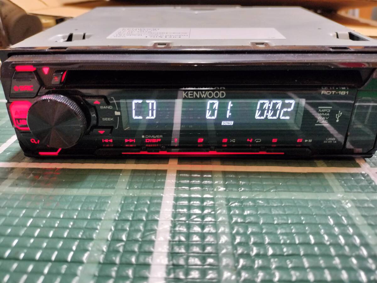 KENWOOD RDT-181 CD RECEIVER☆★ :: Yahoo!Auction｜DEJAPAN - Bid and Buy Japan with 0% commission
