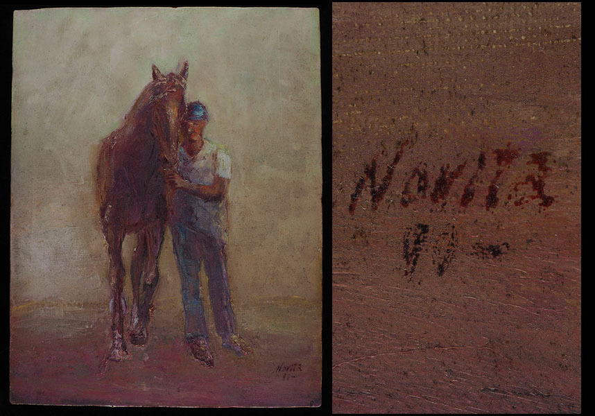 Yahoo!オークション - 【真作】AB63 佐賀県出身 元東光会員 日本のゴッ...