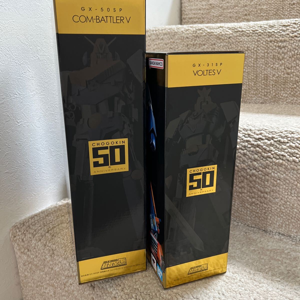 Yahoo!オークション - 超合金魂 GX-50SP コンバトラーV & ボルテスV GX...